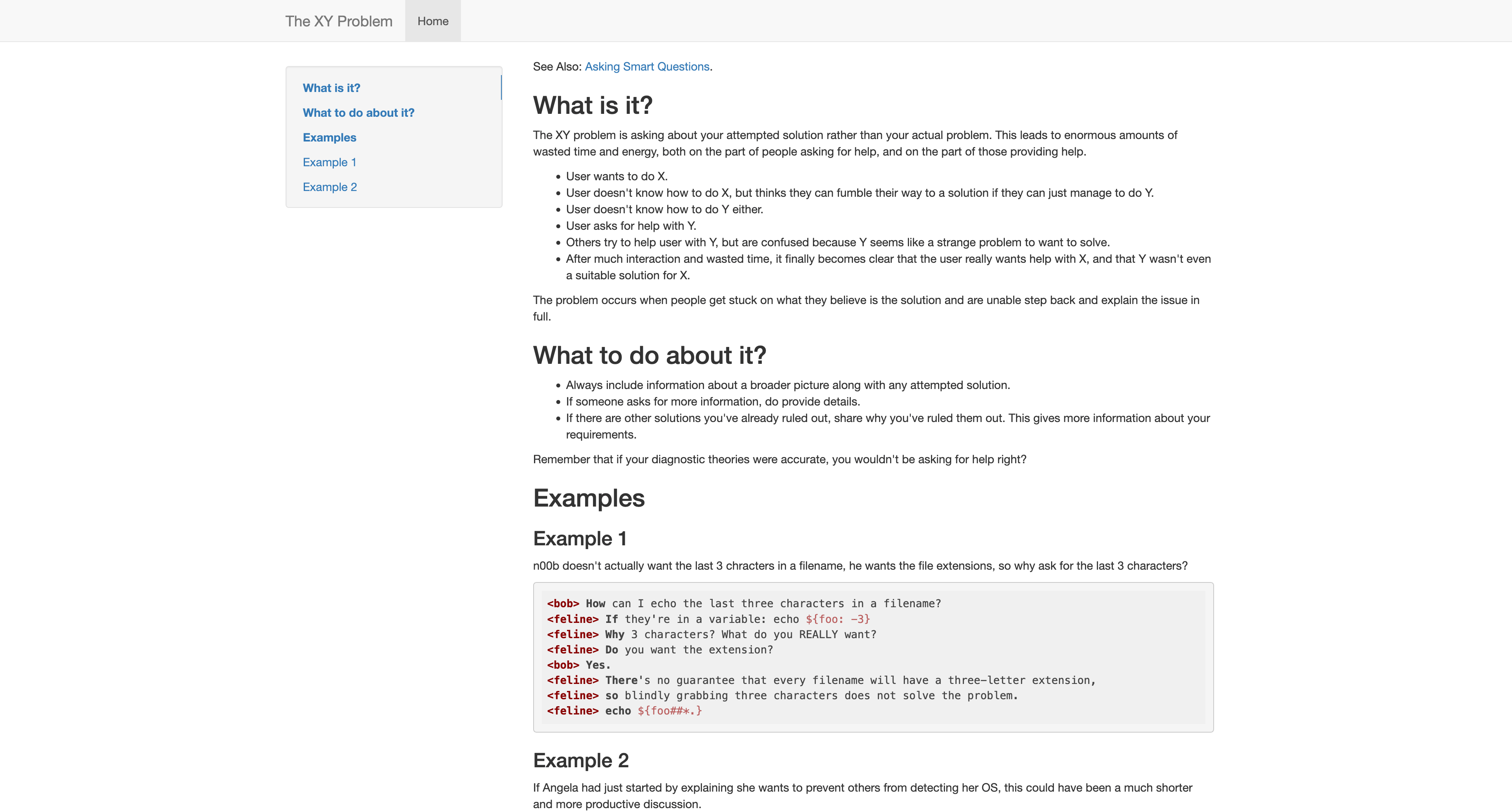 The XY Problem · jdo.sh